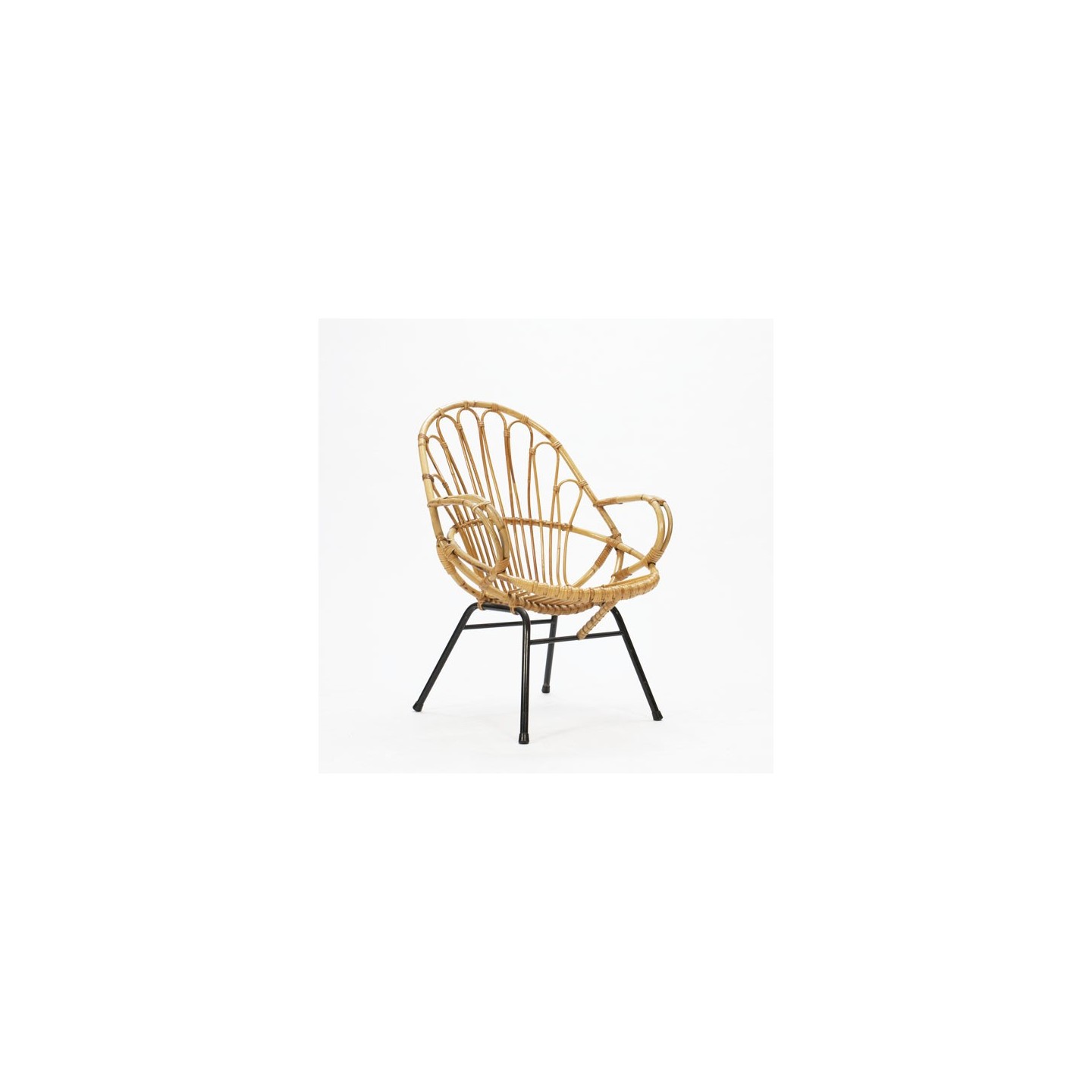 Bamboo easy chair - Retro Studio