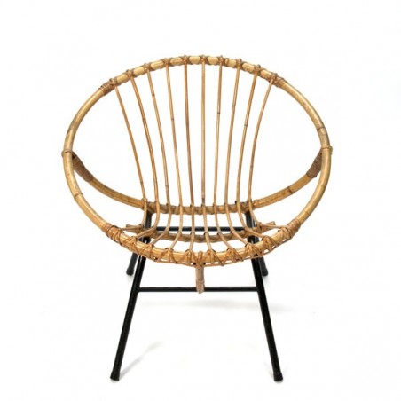 Bamboo easy chair 1960's - Retro Studio