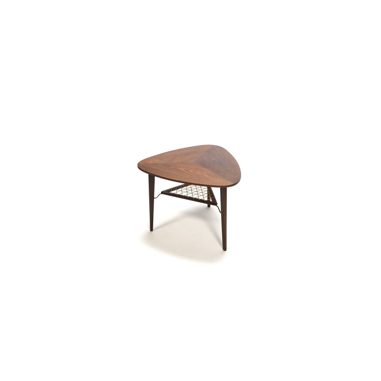 Teak side-/ coffee table with triangle shape - Retro Studio