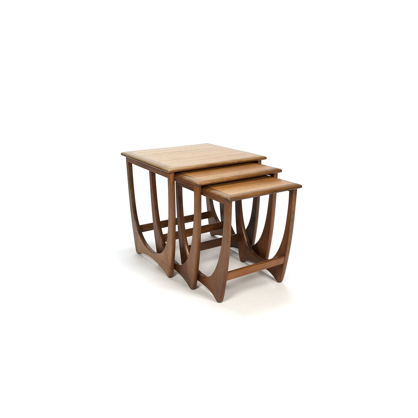 Set vintage side tables from the Fresco series design V.