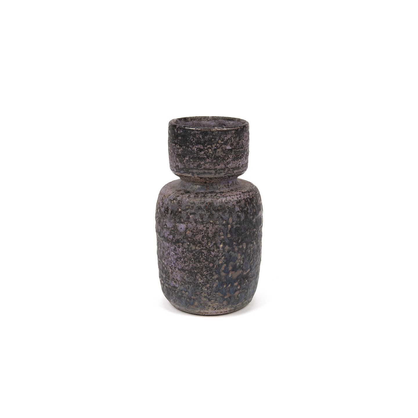 Purple vintage Mobach Utrecht vase sixties - Retro Studio