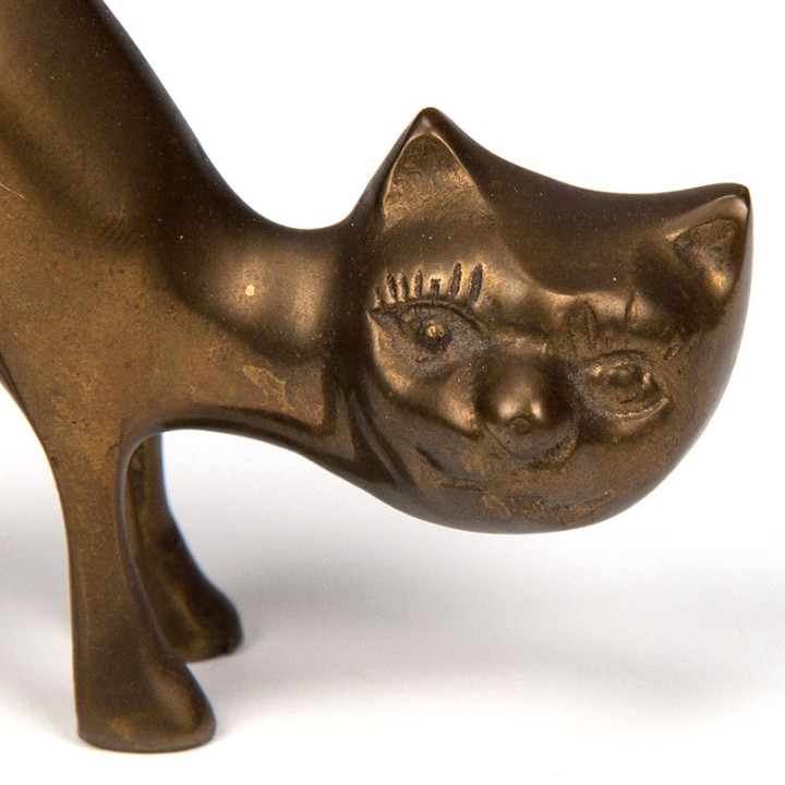 rass Mid-Century small sculpture of a cat - Retro Studio