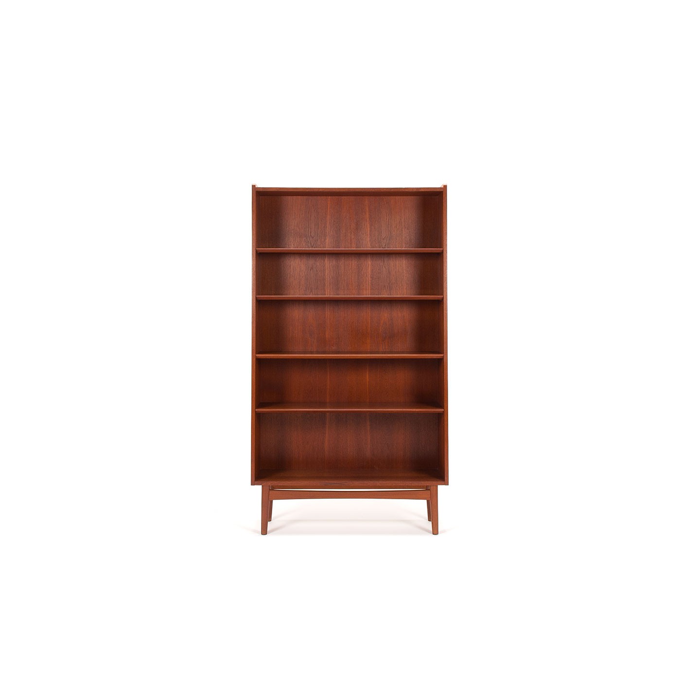 Hoog model Mid-Century boekenkast ontwerp Johannes Sorth